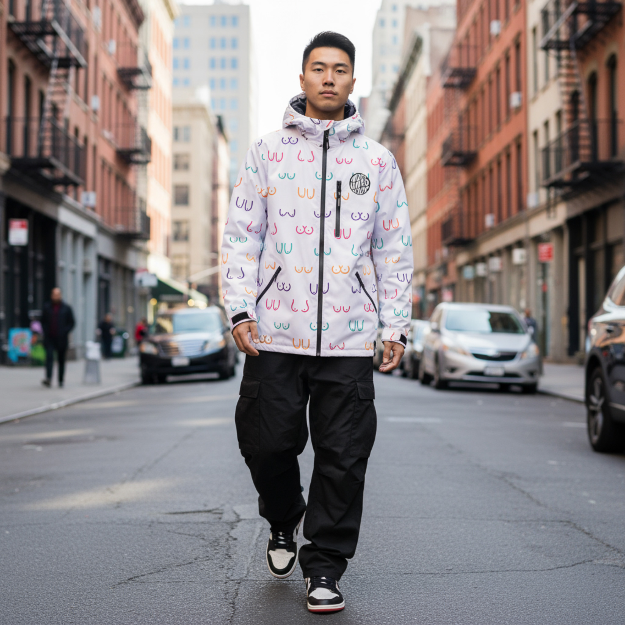 LEMANS MHK BOOBS WHITE - Rise Custom